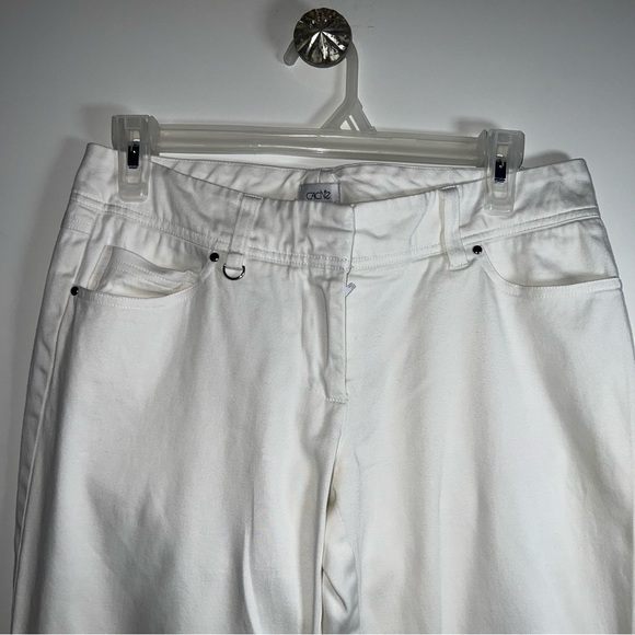 Cache | Pants & Jumpsuits | Cach White Cropped Pants | Poshmark